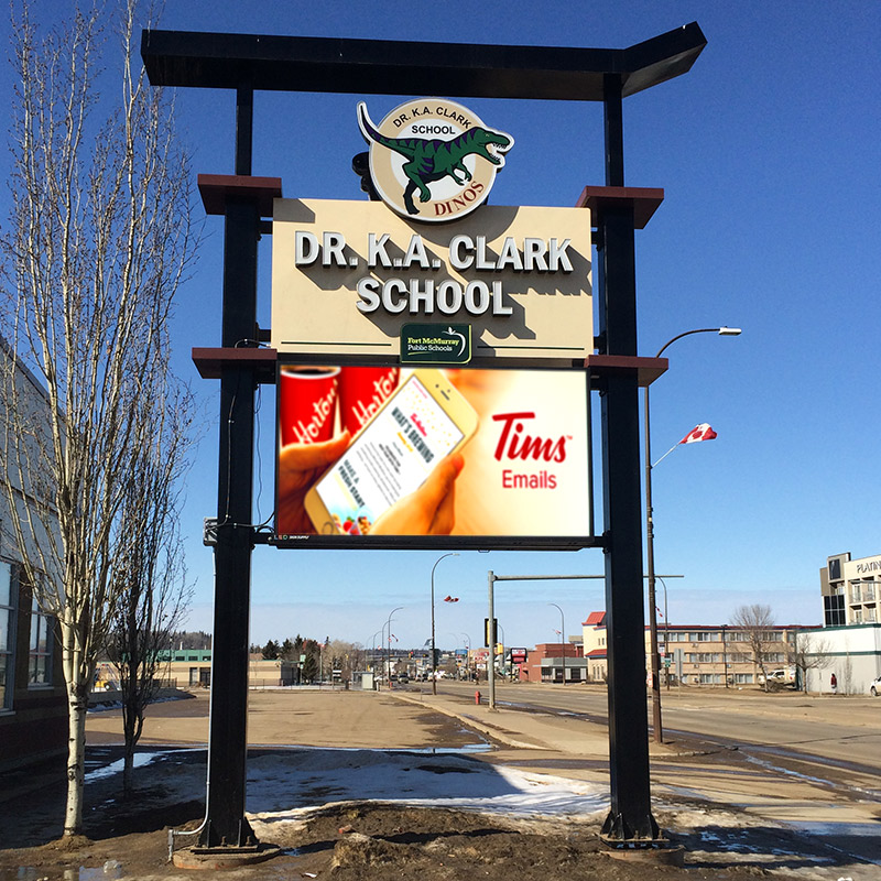 DR. K.A. CLARK SCHOOL - LED Sign Supply